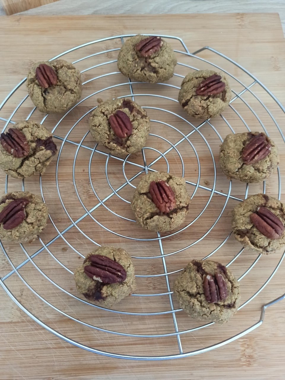 Cookies beurre de cacahuète - coeur banane choco